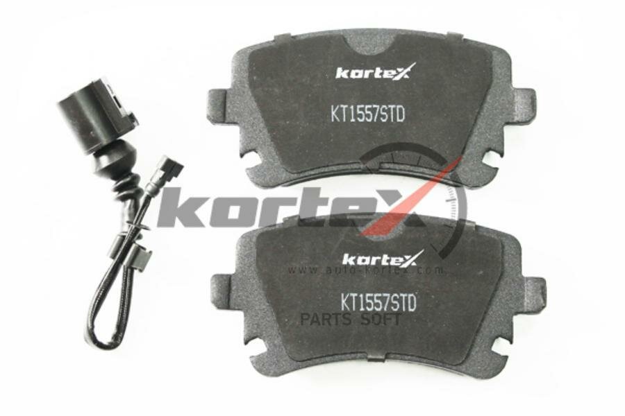 Колодки торм. VW T5 R16 задн. к-т KT1557STD KORTEX арт. KT1557STD