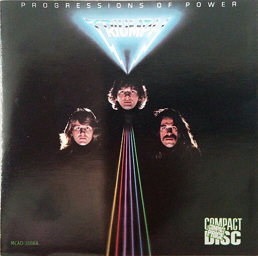 Triumph 'Progressions Of Power' CD/1980/1987/Hard Rock/US