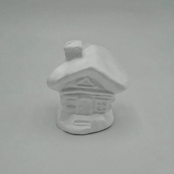 Love2art DPZ-R Заготовки для декора пенополистирол №020 8.5 × 6.5 × 9 см 1 шт Домик