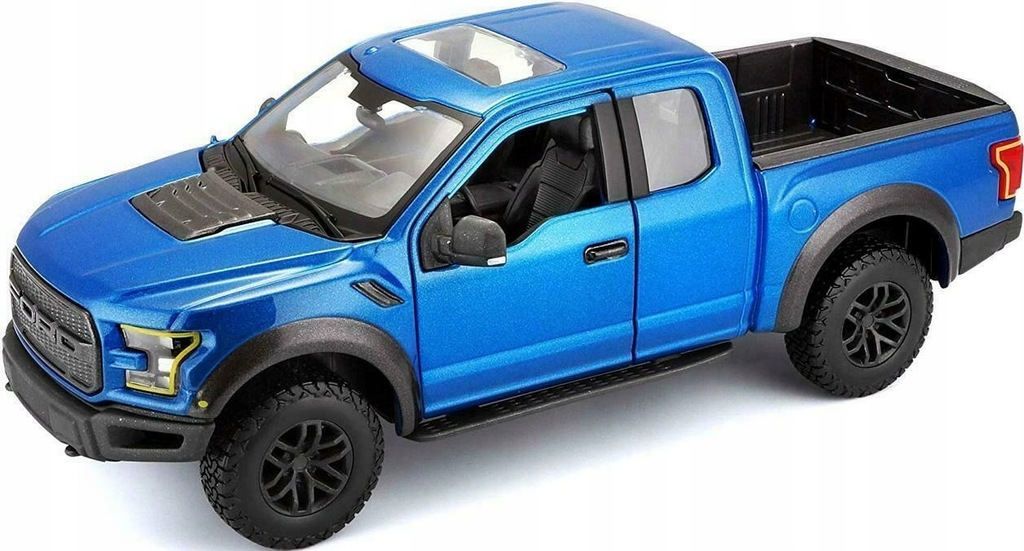Машина Пикап Maisto 2017Ford Raptor, 1:24, синий 31266