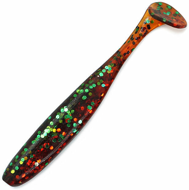 Виброхвост Kosadaka WAVE SHINER 125, блистер 5шт, цвет SMO