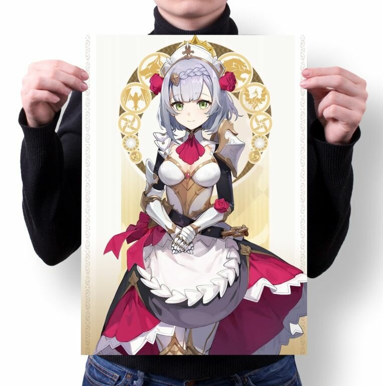 Плакат Genshin Impact, Геншин Импакт №9, А4