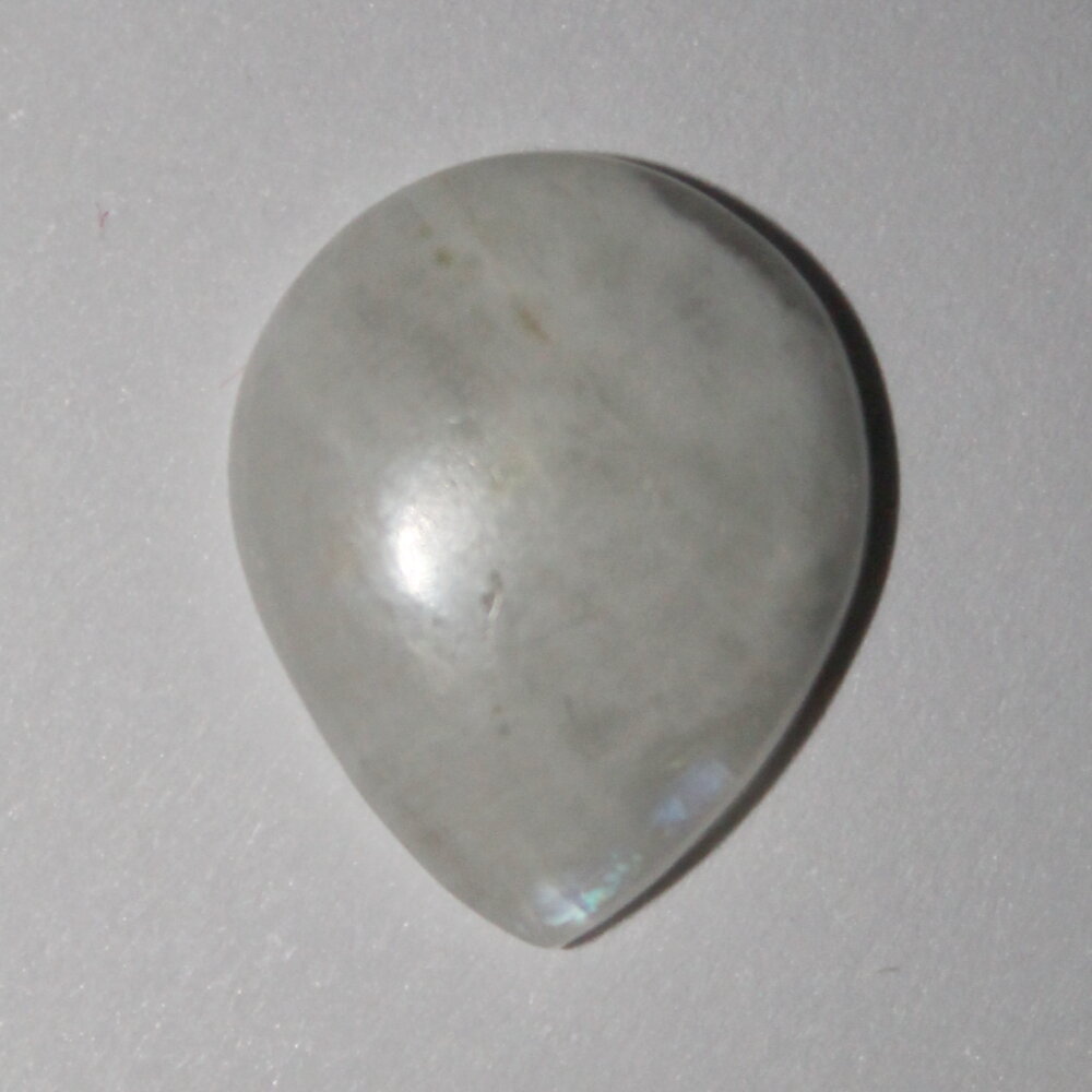 Коллекционный кабошон лунный камень, 17х13х3 мм, Шри-Ланка, «True Stones»