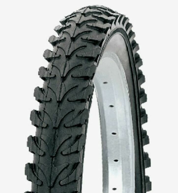 Покрышка TRIX 24"х 2.125, горная высокая, черная