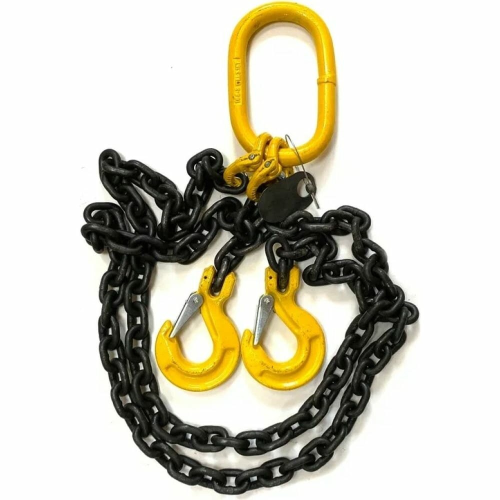 Двухветвевой цепной строп ТамбовТехСнаб 2СЦ 2.8 т, 2 м 7930124366979
