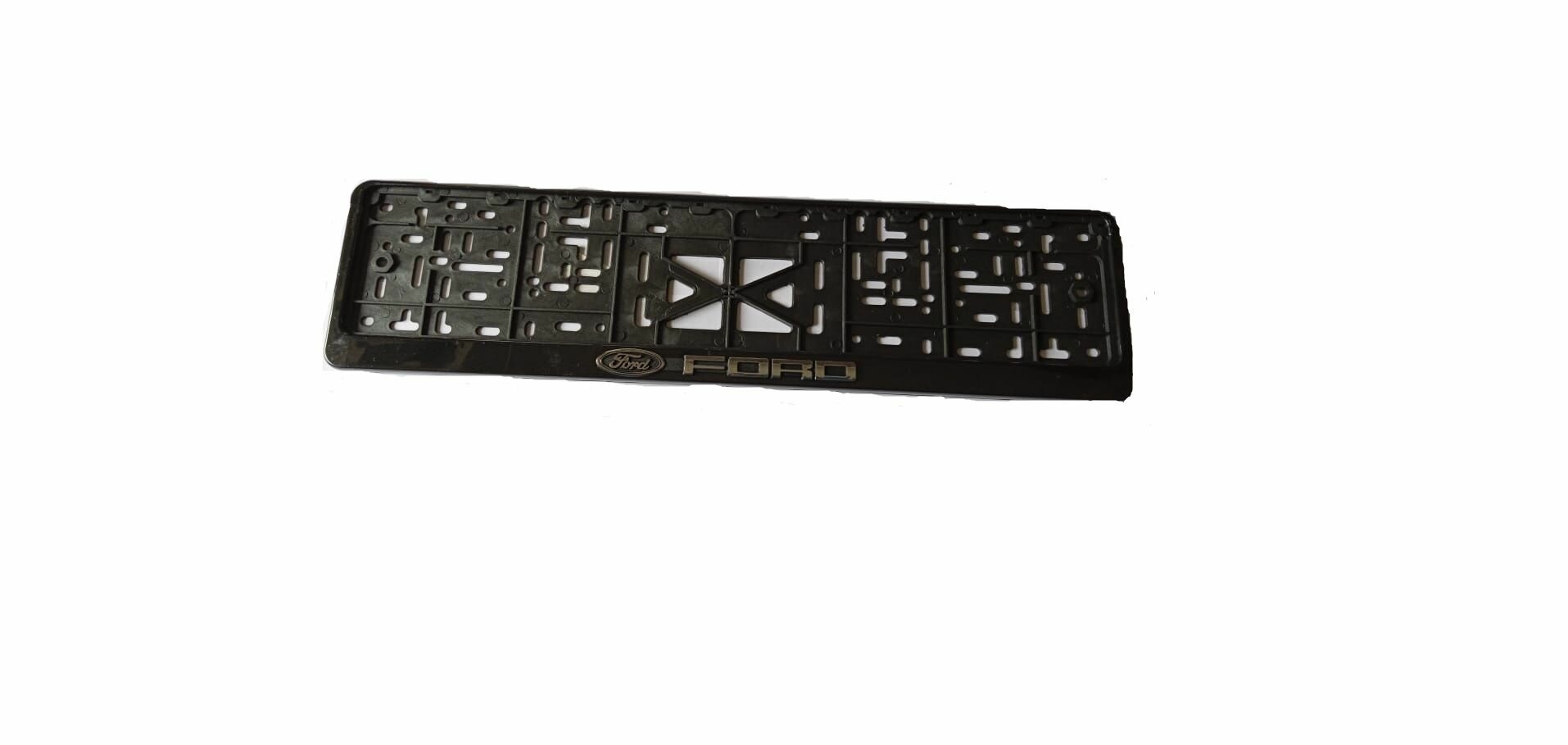 Рамка для номера автомобиля пластик рельеф FORD