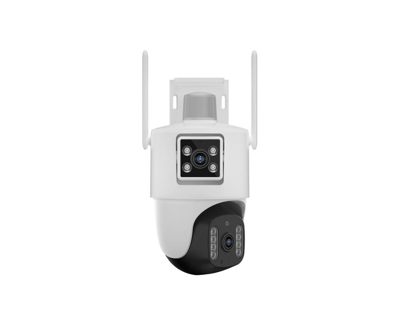 Беспроводная 3G/4G уличная IP камера 2mp+2mp с SIM картой и двойной камерой JMC-GH83-4G (2Mp) (O47024BE) с датчиком движения и определением человека