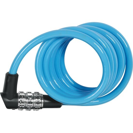 Замок для велосипеда противоугонный Abus 05-0043158 Kids 1150/120см трос 7,5мм, кодовый 3-х разрядный, класс защиты 1/15, 178гр, цвета в ассортименте