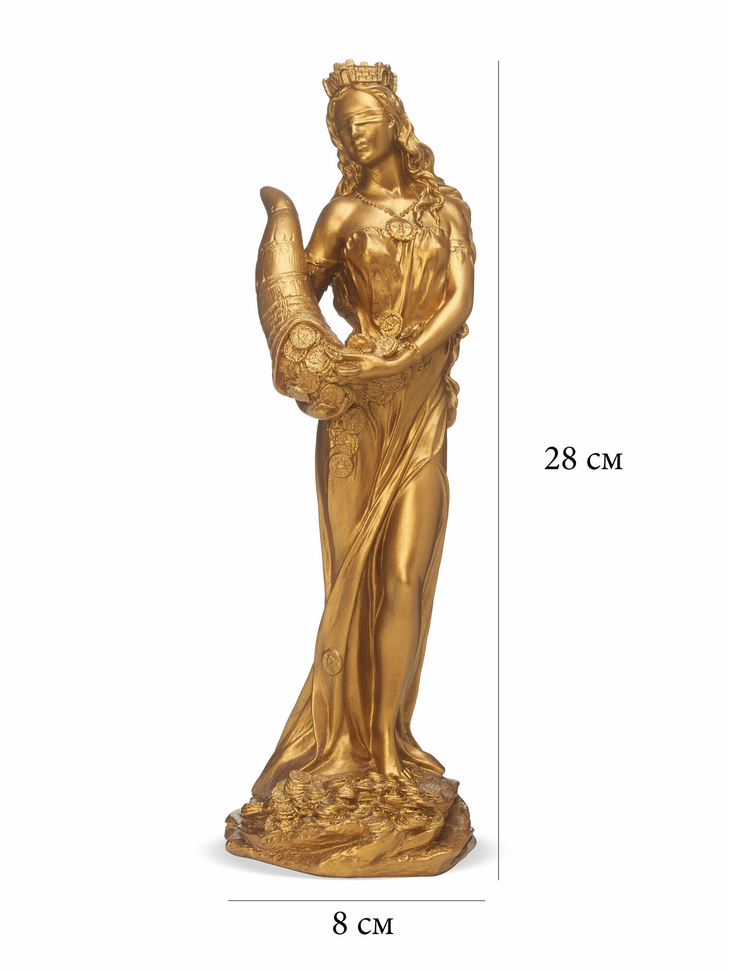 ФортунаБронзаСтатуэткаБольшая