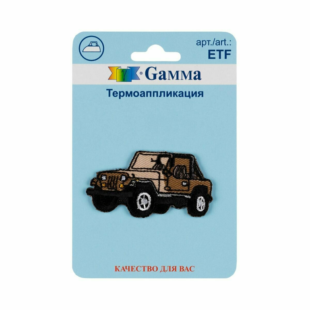 Термоаппликация "Gamma" ETF 01-011 Машина 5.3 х 2.9 см