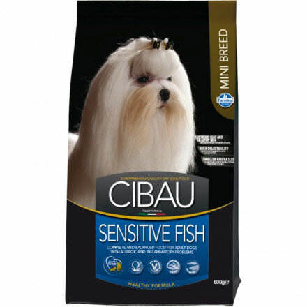 CIBAU sensitive рыба mini 800 г
