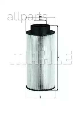 MAHLE KX182D ECO Фильтр топливный