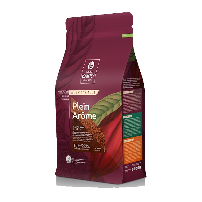 Какао-порошок Cacao Barry PLEIN AROME, 22-24%, 1 кг