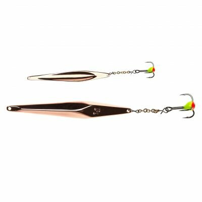 Блесна вращающаяся Lucky John TRIAN BLADE LONG 9.0гр # 005, в блистере