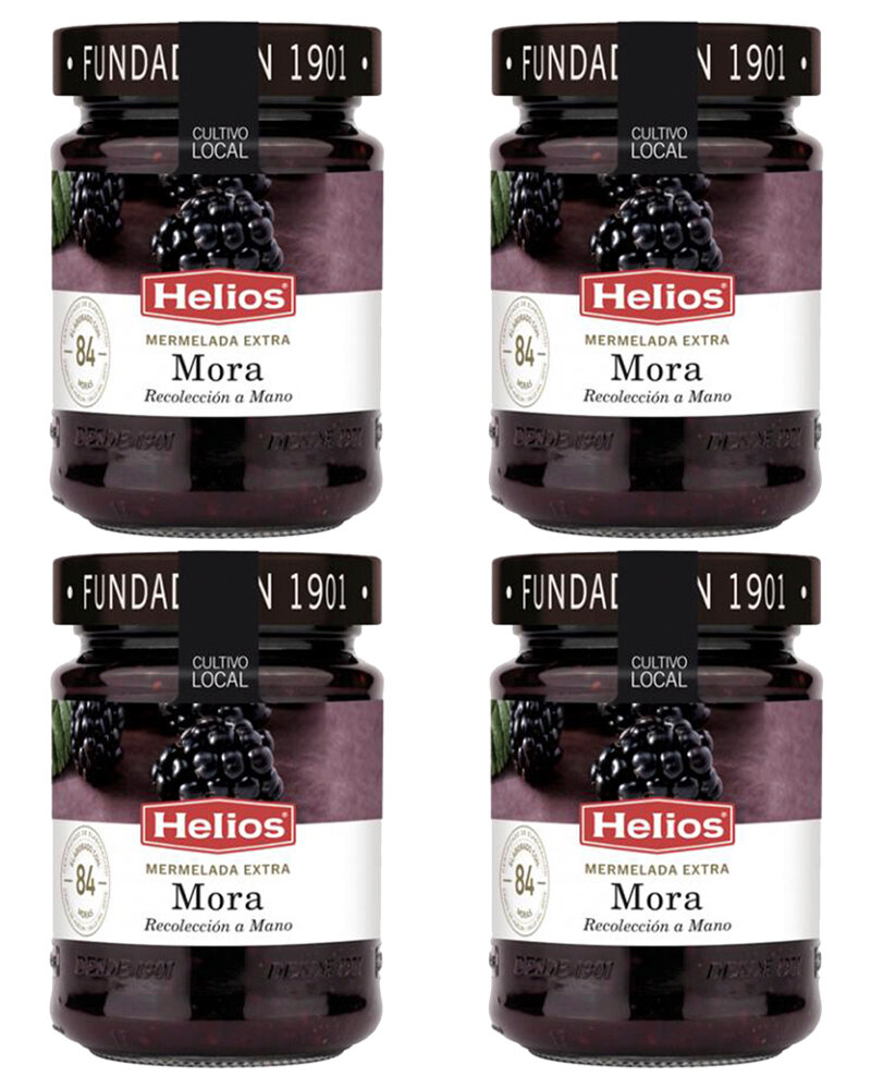 Конфитюр Helios из ежевики Extra 340 гр. - 4 шт.