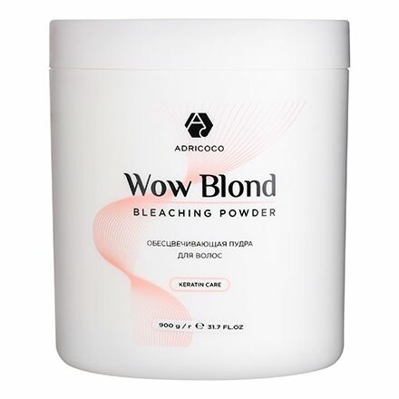 Adricoco Порошок обесцвечивающий для волос Wow Blond 900гр