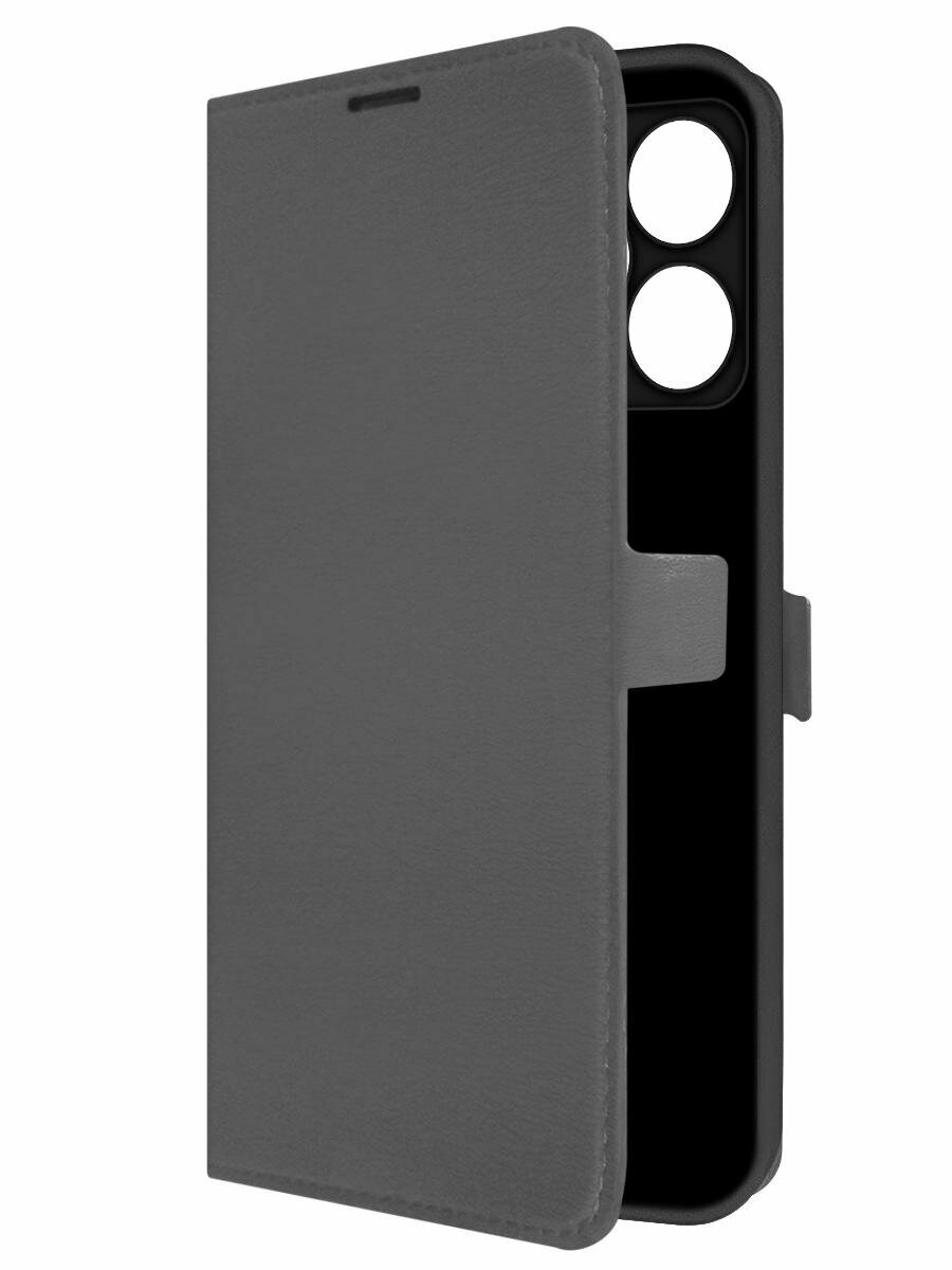 Чехол-книжка Krutoff Eco Book для Realme C51/C53/Note 50 серый