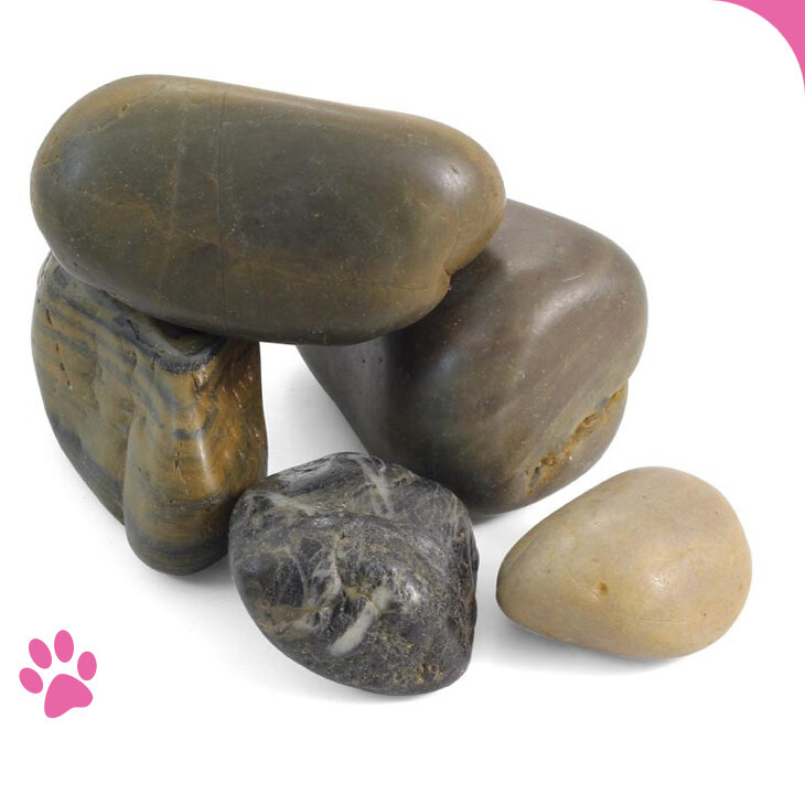 Triol Грунт для аквариума "Галька" (S/AM), фракция 3-6см, 1кг