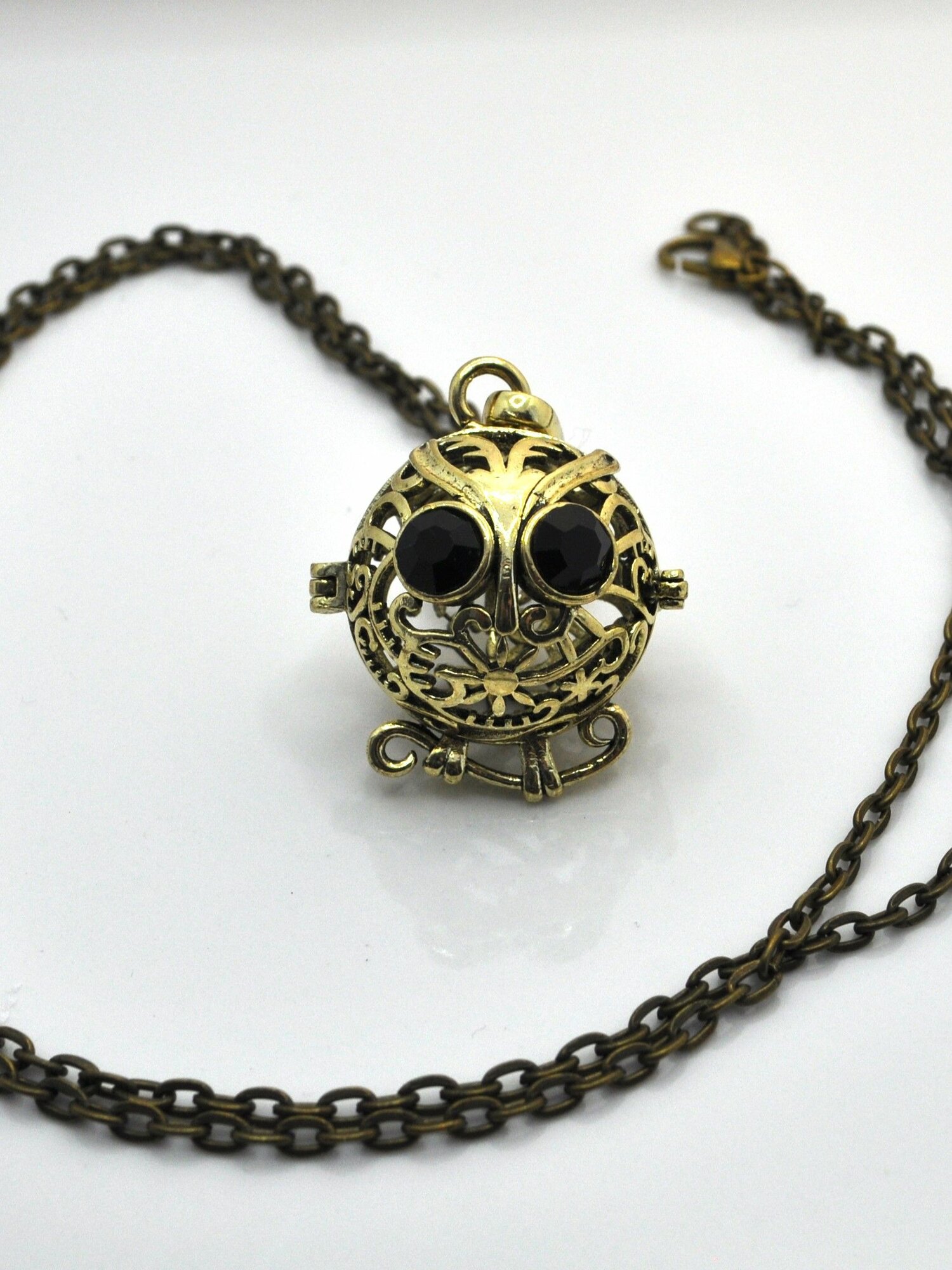 Подвеска на шею, аромакулон "Сова".