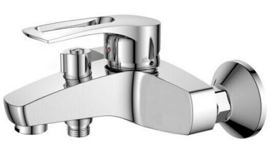 Смеситель для ванны D40-A, серия 320, ECONOCE (Короткий монолитный излив. Эксцентриков нет) (EC0321)
