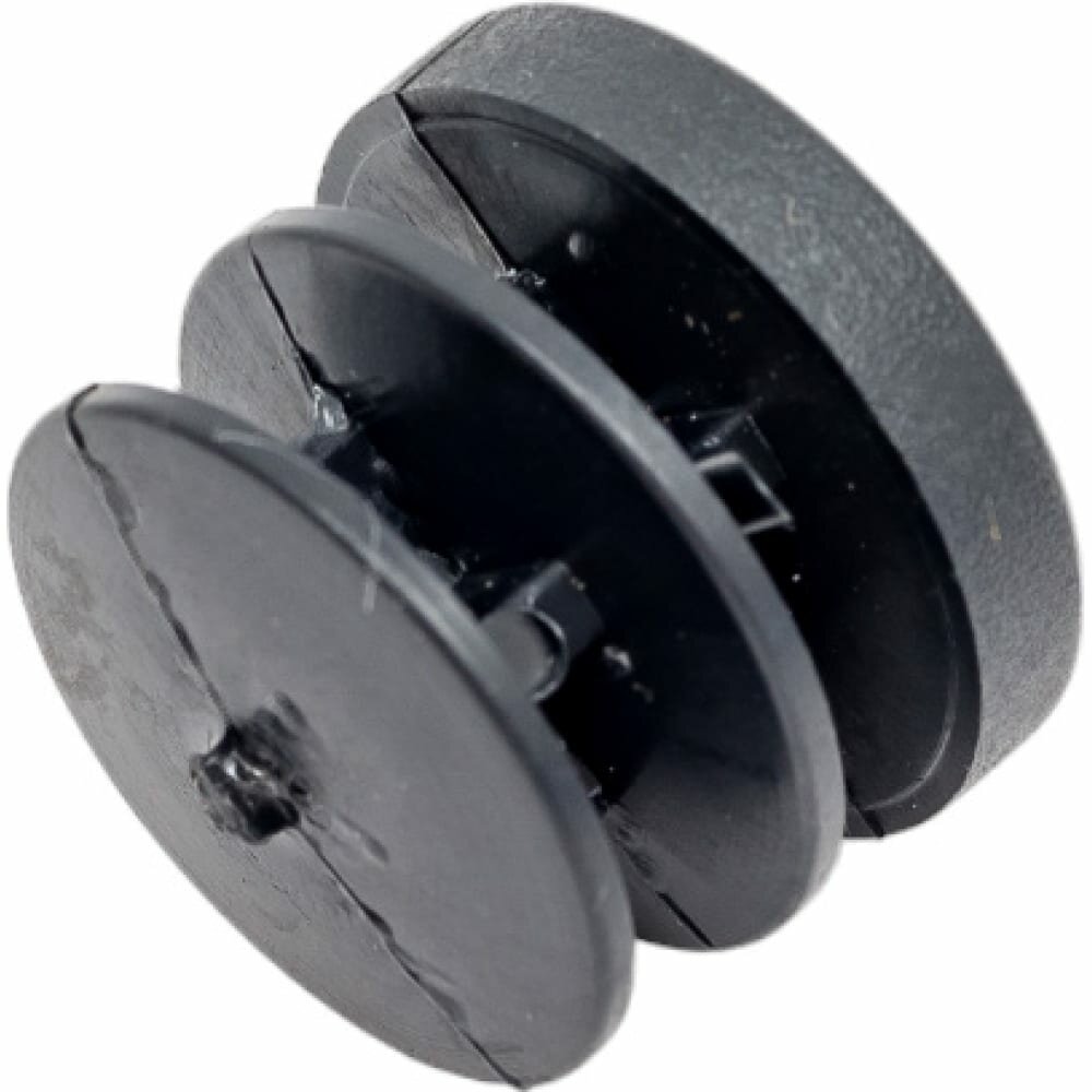 Заглушка внутренняя для трубы Tech-Krep/Zitar D20мм, черн. пластик, (4 шт) - пакет 150036