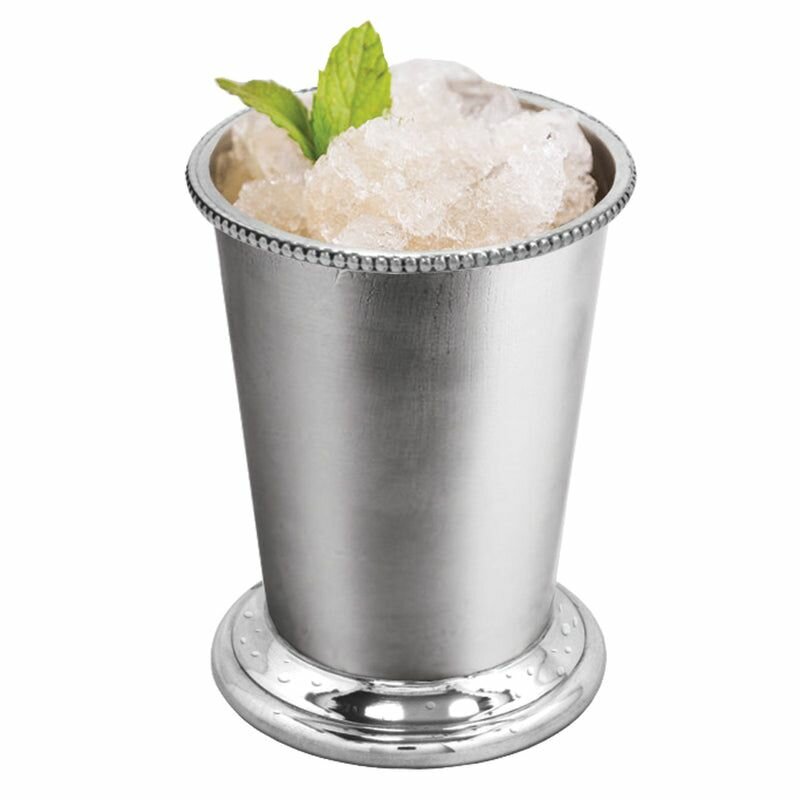 Традиционный бокал из британского пьютера Мятный Джулеп Mint Julep Pewter Cup.