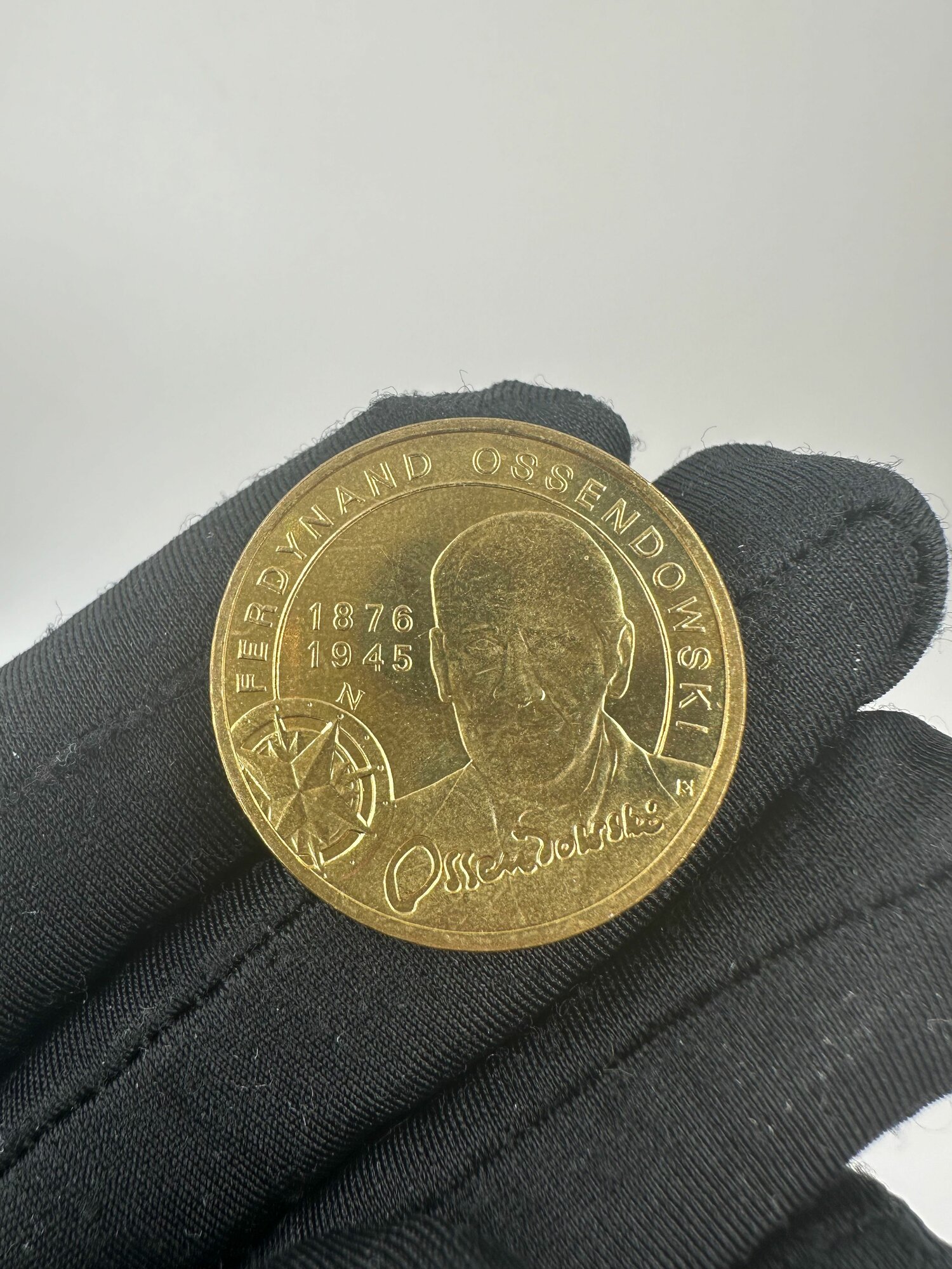 Монета Польша 2 злотых 2011 год Фердинанд Оссендовский