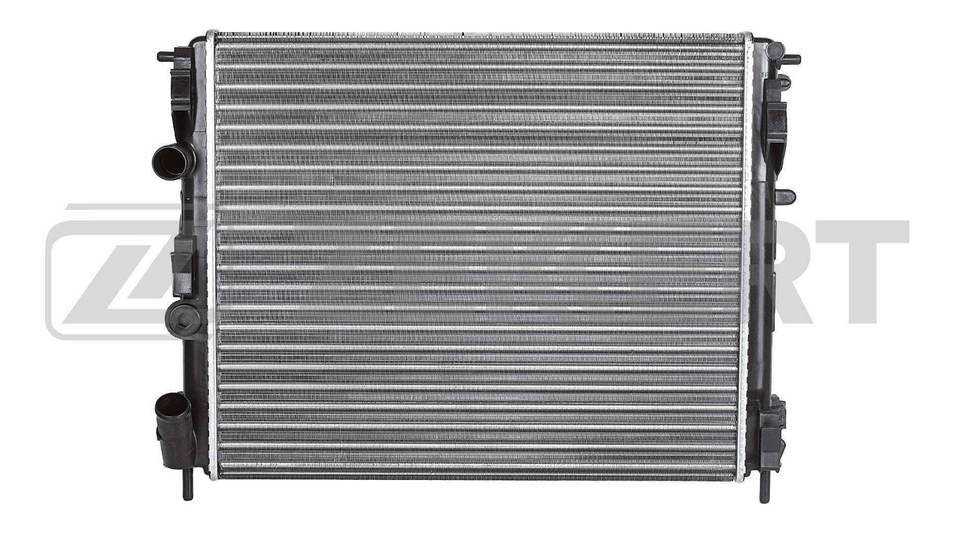 Радиатор охлаждения двигателя Lada Largus с 2012 года/ Renault Logan с 2004 года/ Symbol с 2008 года/ Clio II с 1998 года/ Kangoo с 1997 года