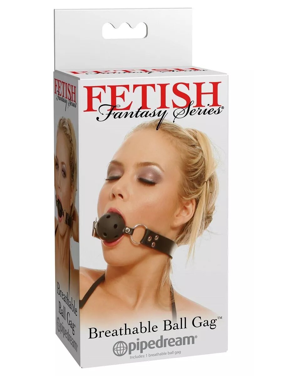 Кляп с отверстиями Breathable Ball Gag