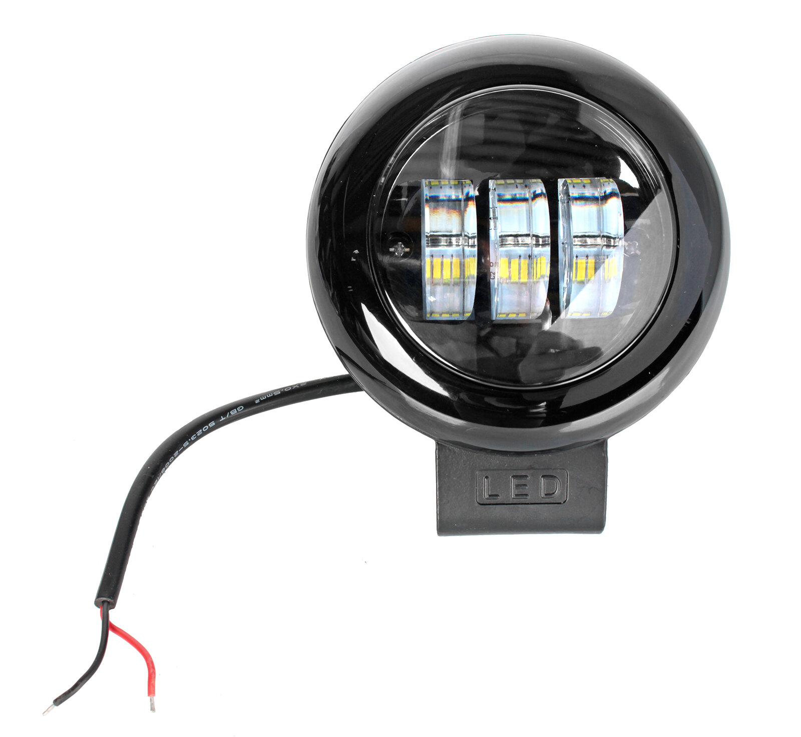 Фара рабочего света MISTAR 10-30V 120х120 мм MIS-R30W круглая диодная 1шт.