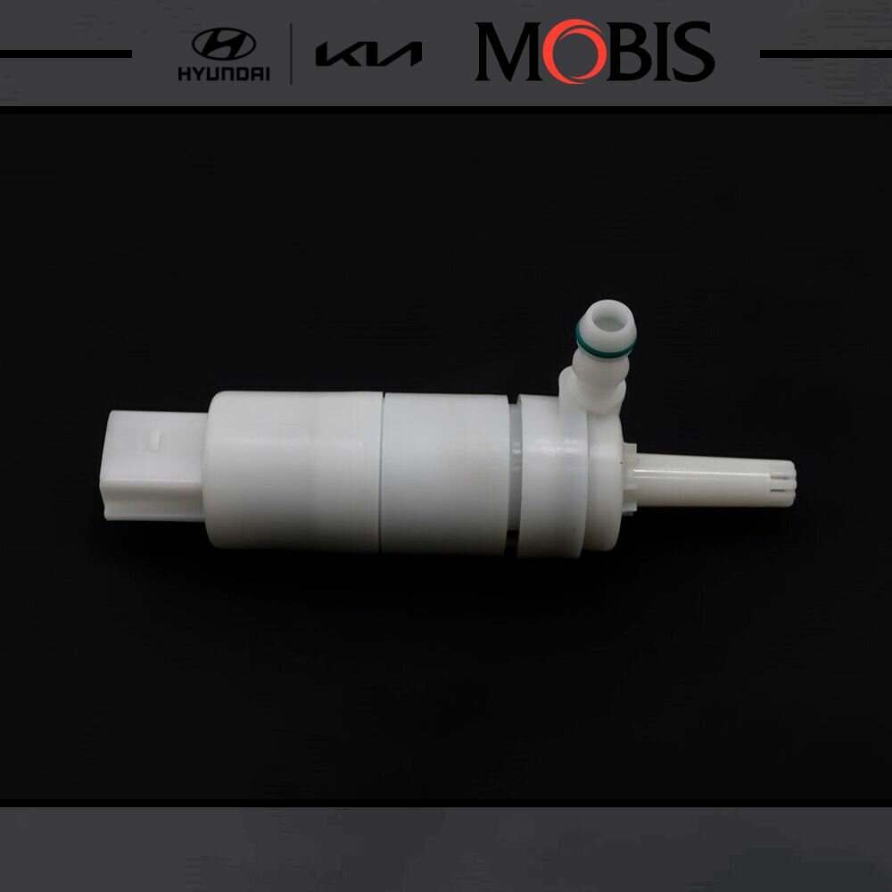 Насос стеклоомывателя фар для Hyundai Genesis, G80, Ix35, Santa Fe, Sonata; KIA Carens, Carnival, Soul, Sportage / арт. 985102B700 / бренд MOBIS