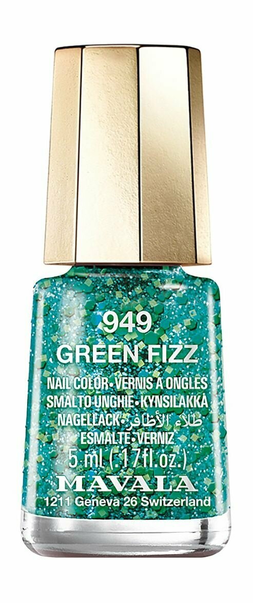 MAVALA Лак для ногтей с Кремнием, 5 мл, 949 Green Fizz
