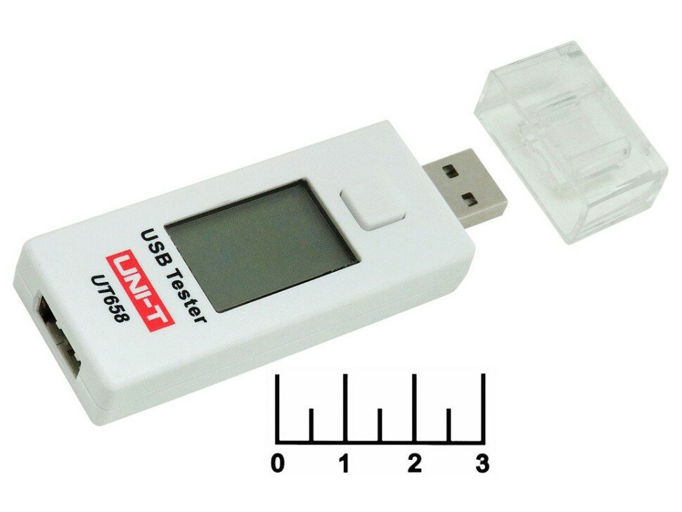 Тестер для измерения тока и напряжения USB-порта 3-9V 3A UT-658