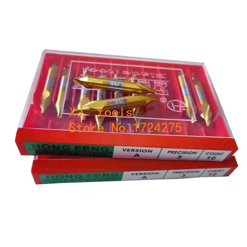 Набор сверл KAVTECNC TOOLS 10 шт, титановые, 1-6 мм 4mm