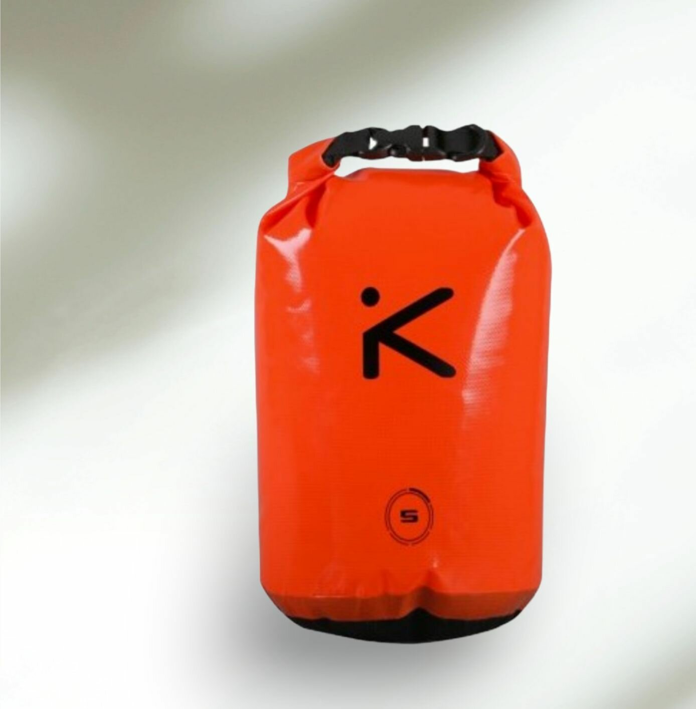 Гермомешок HIKO ROVER 5 литров, PVC оранжевый/черный, пряжка фастекс