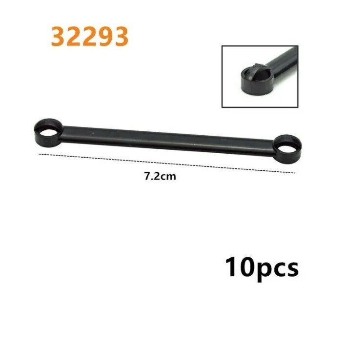 Тяга 32293 Technic, Link 1 x 9 , 10 шт