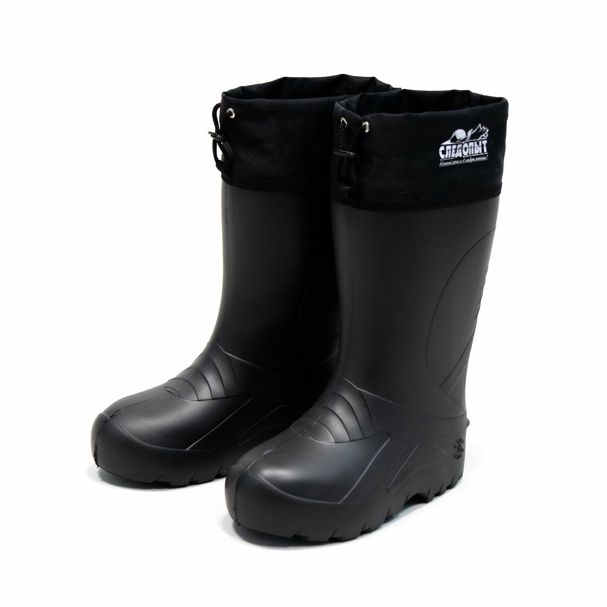 Сапоги мужские "следопыт", ЭВА, 5-слойный вкладыш (гипоаллергенная ткань), -55 С, р.40-41, черный