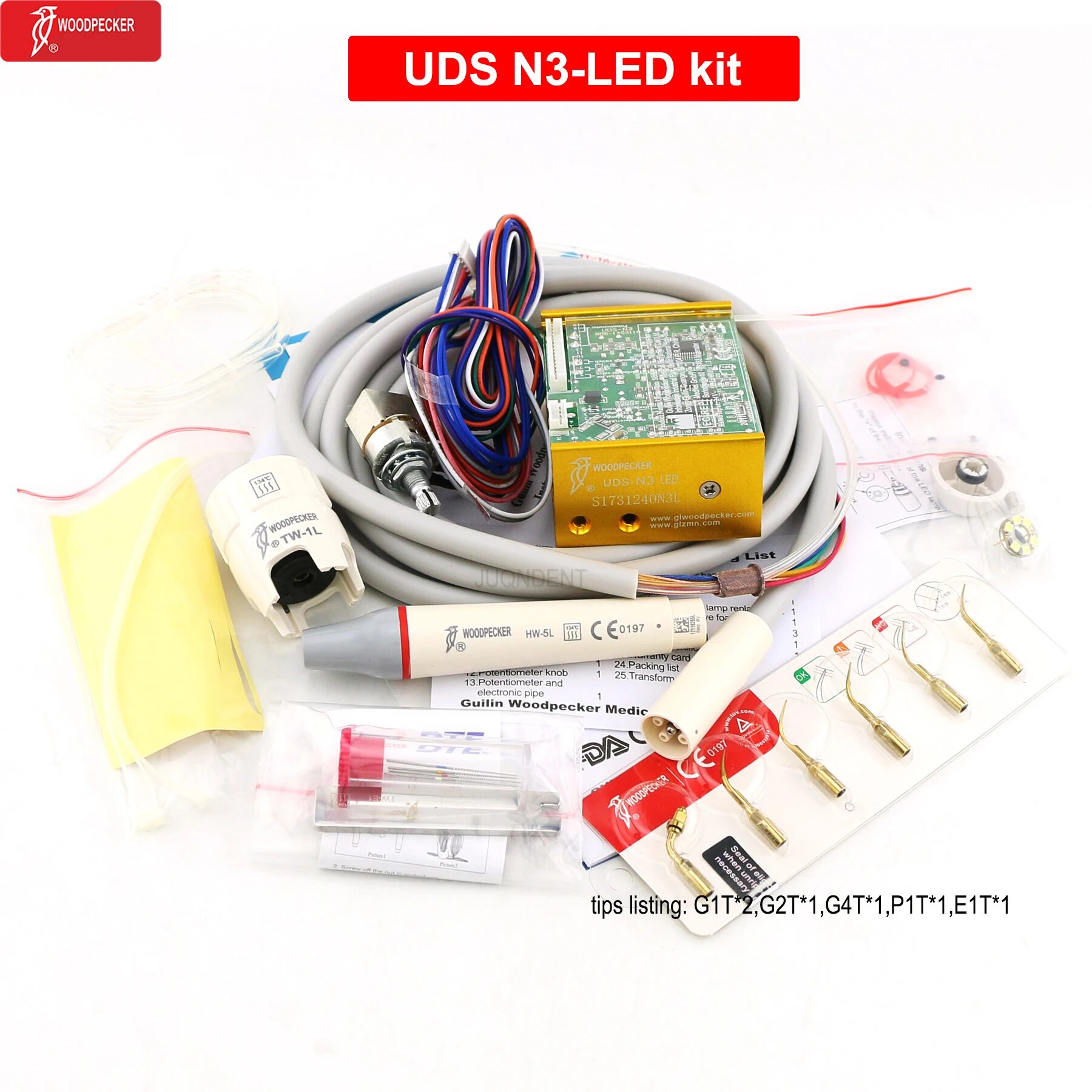 Woodpecker DTE Ультразвуковой скейлер N3 LED Scaler KIT