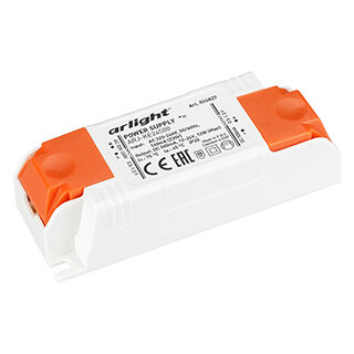 026827 Блок питания ARJ-KE24500 (12W, 500mA) (Arlight, IP20 Пластик)