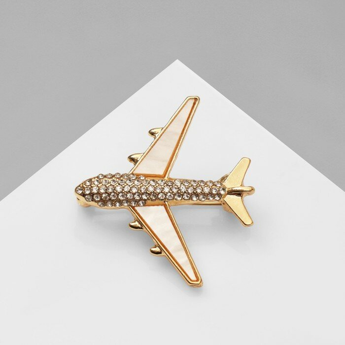 Брошь, стразы, акрил