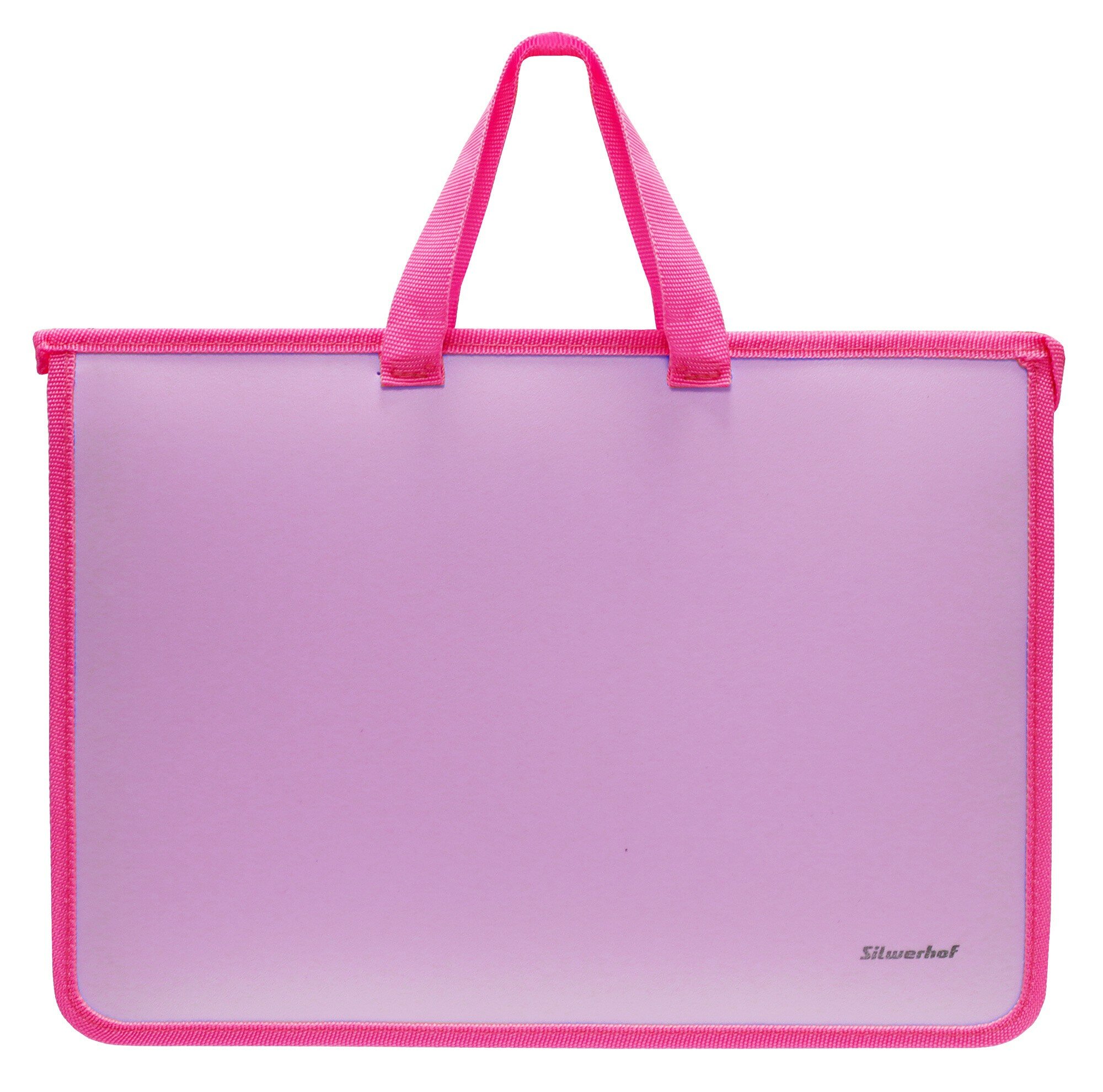 Папка для тетрадей "Gems" A4, 1 отделение, розовая