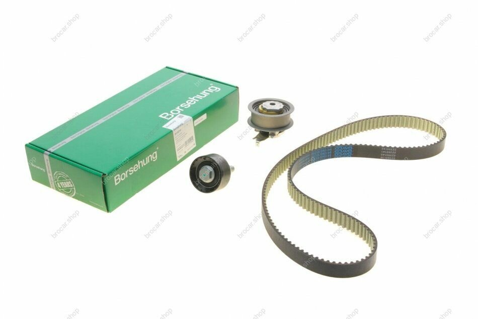 Ремень грм (комплект с натяжителем) для Volkswagen Polo 2015-, Skoda Rapid, Octavia III A7, Fabia III 2015 -. BORSEHUNG B10210