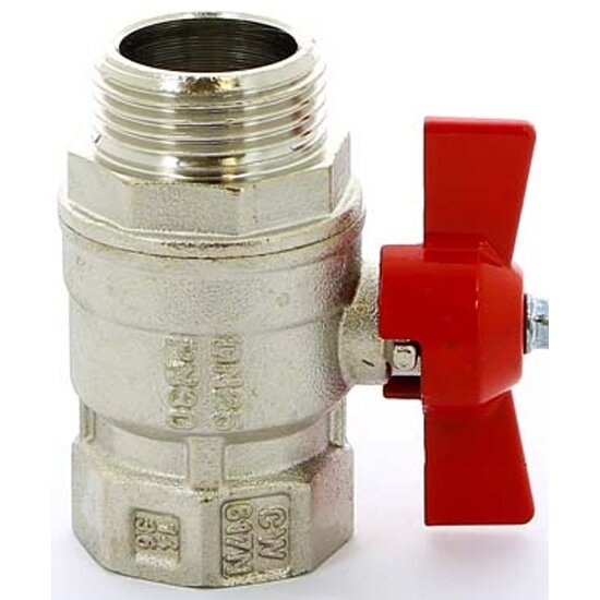 Кран шаровой Itap (093 3/4') НВ 3/4' бабочка IDEAL