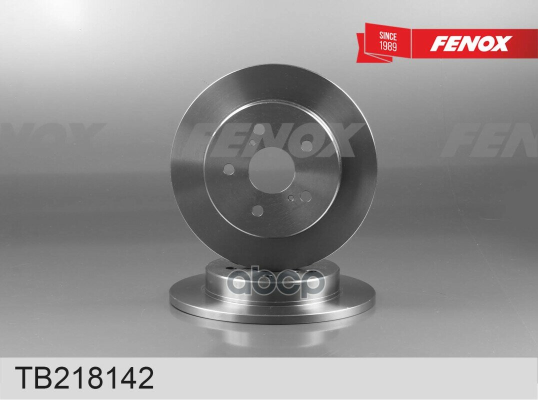 Диск тормозной зад, 281*44,3*12мм, 5 отверст. Toyota Camry 18-, RAV 4 FENOX арт. TB218142