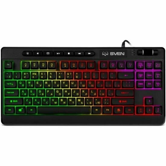 Клавиатура SVEN KB-G8200 SV-021900, черный