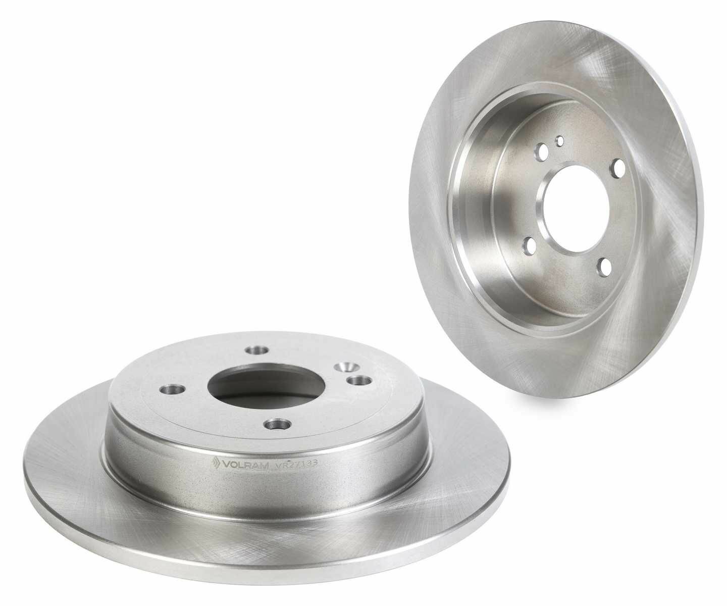 Диск тормозной SOLARIS RIO 12- I20 задний D262mm (VOLRAM) VR27133