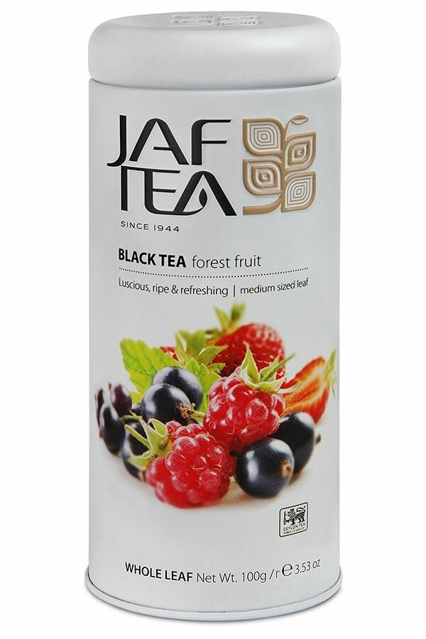 Jaf tea Forest fruit чай черный с ароматом лесных ягод 100гр.