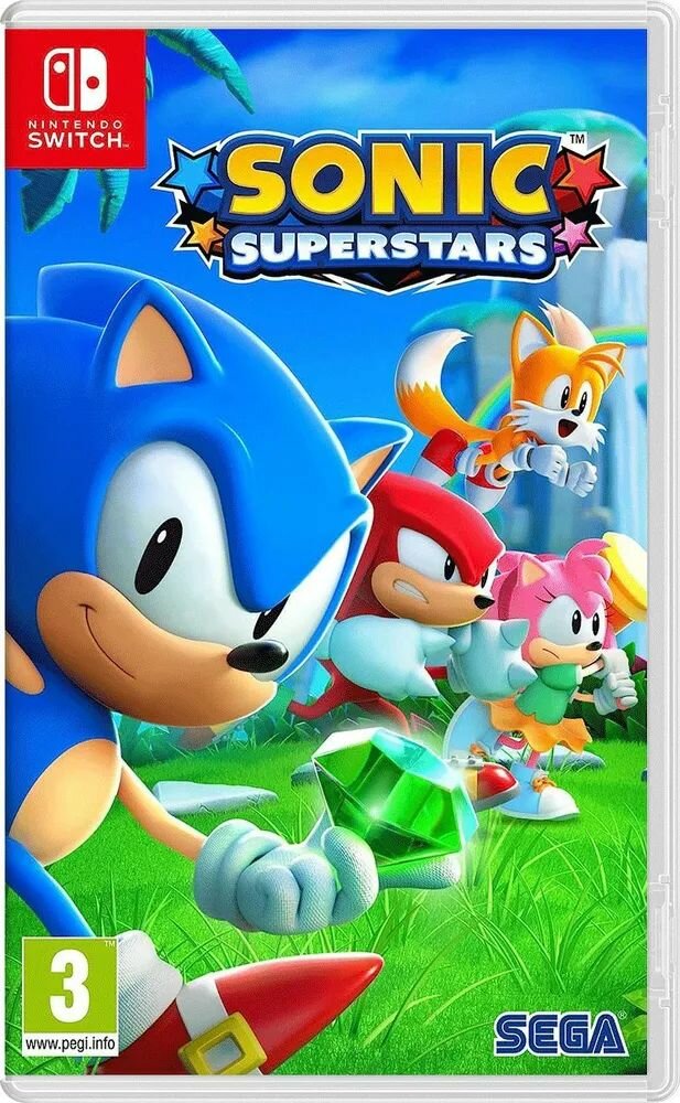 Игра на картридже Sonic Superstars (Nintendo Switch, Русские субтитры)