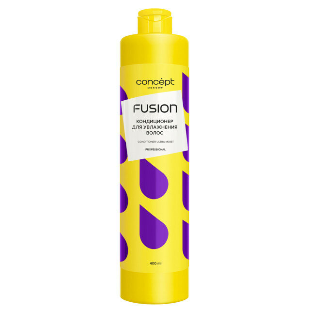 CONCEPT Fusion Ultra Moist кондиционер для увлажнения волос 400 мл без парабенов
