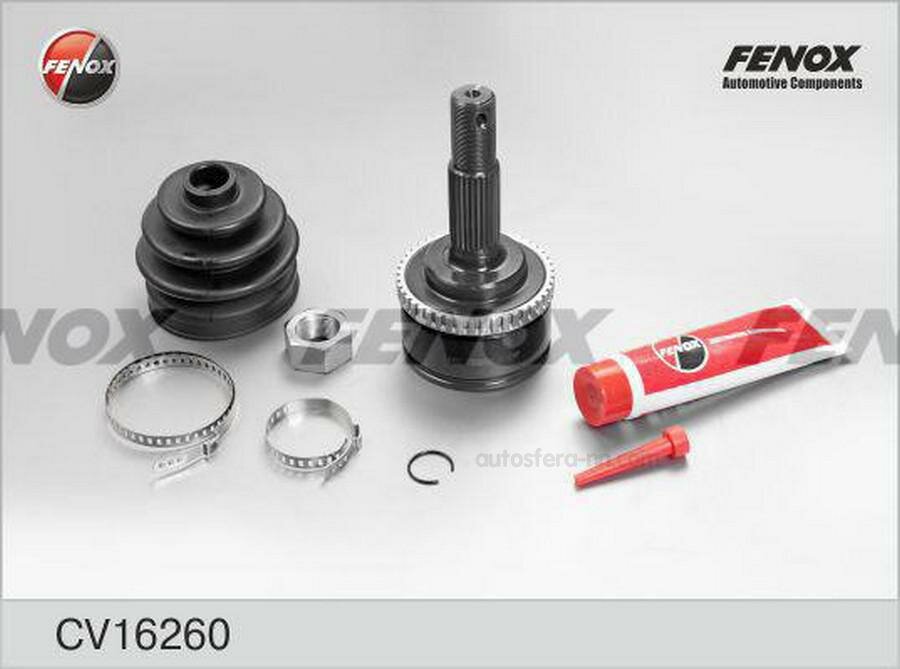 FENOX CV16260 ШРУС наруж. ком/кт